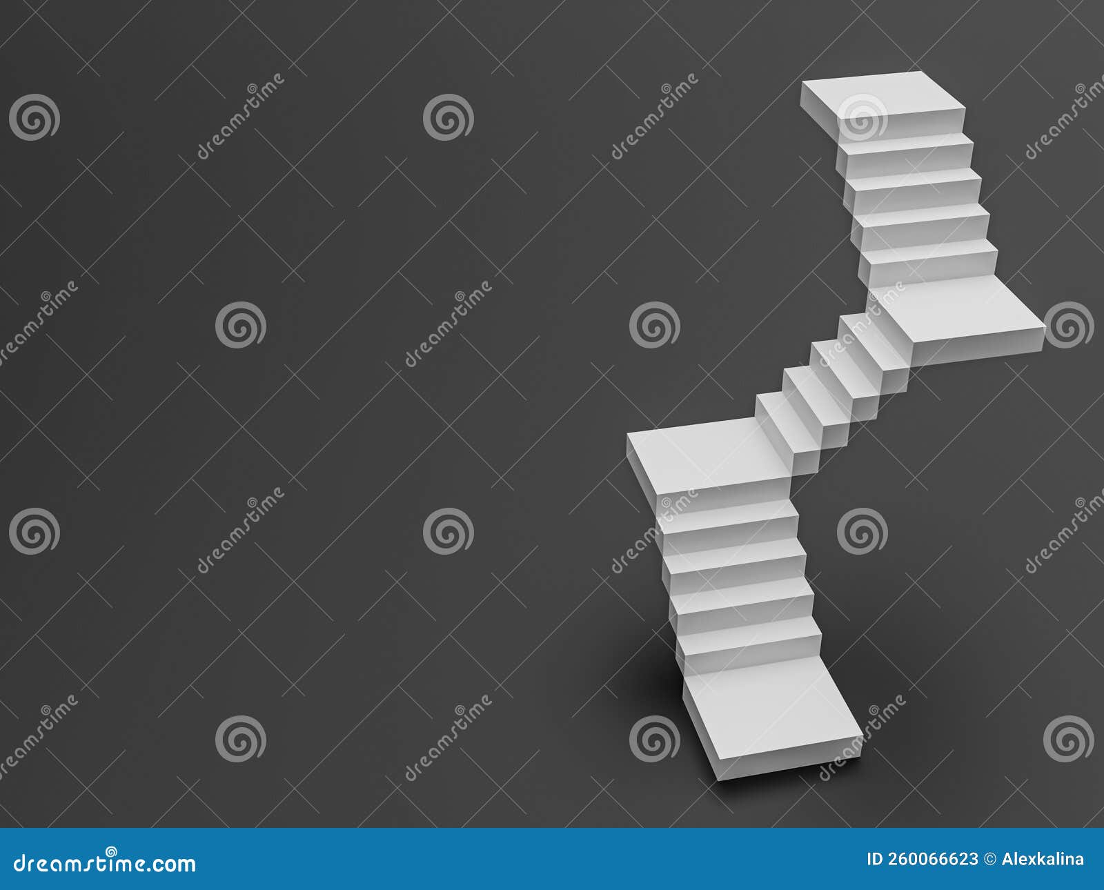 Abstract Staircase. Stairs with Steps and Blank Copy Space Background ...