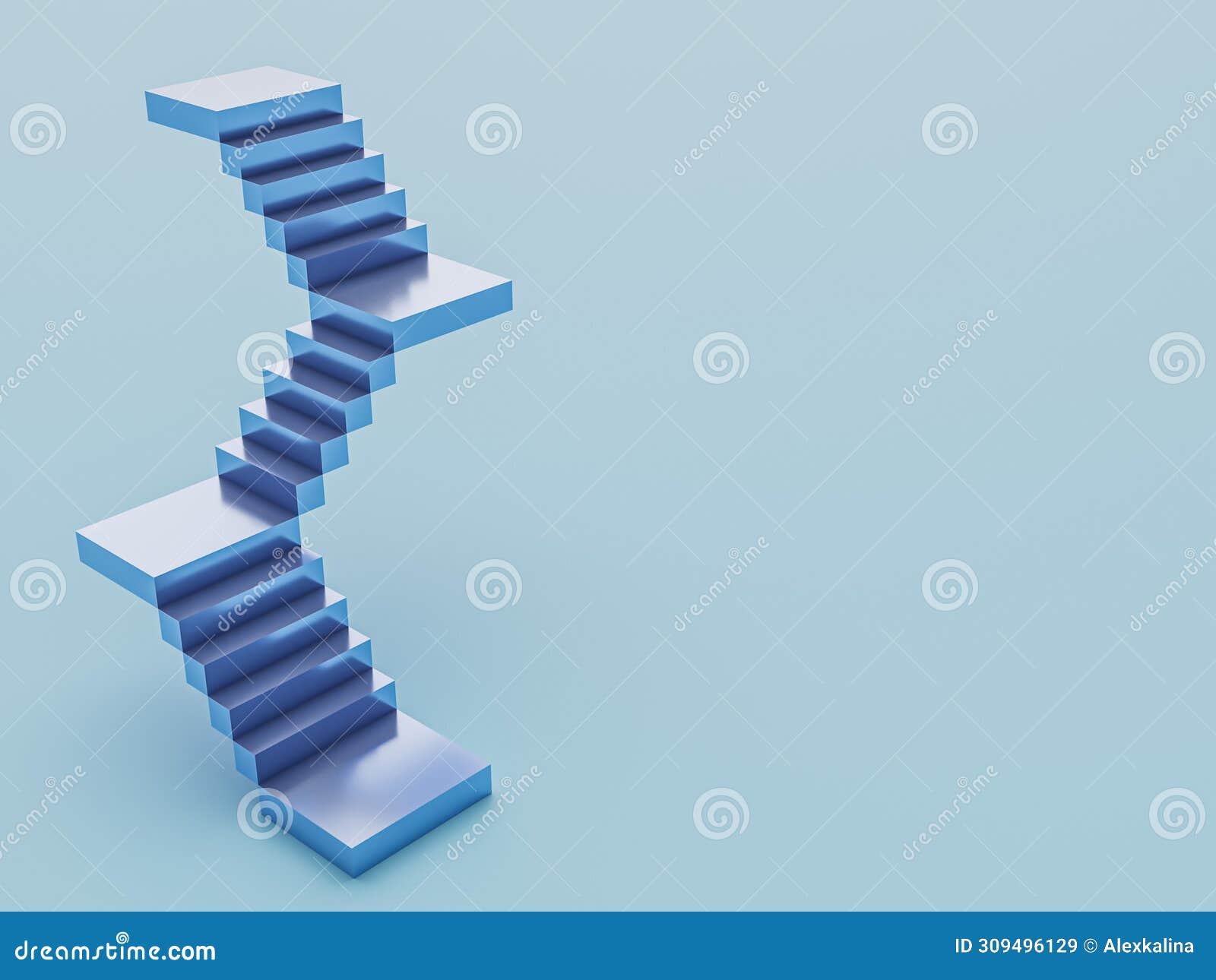 Abstract Staircase. Stairs With Steps And Blank Copy Space Background ...