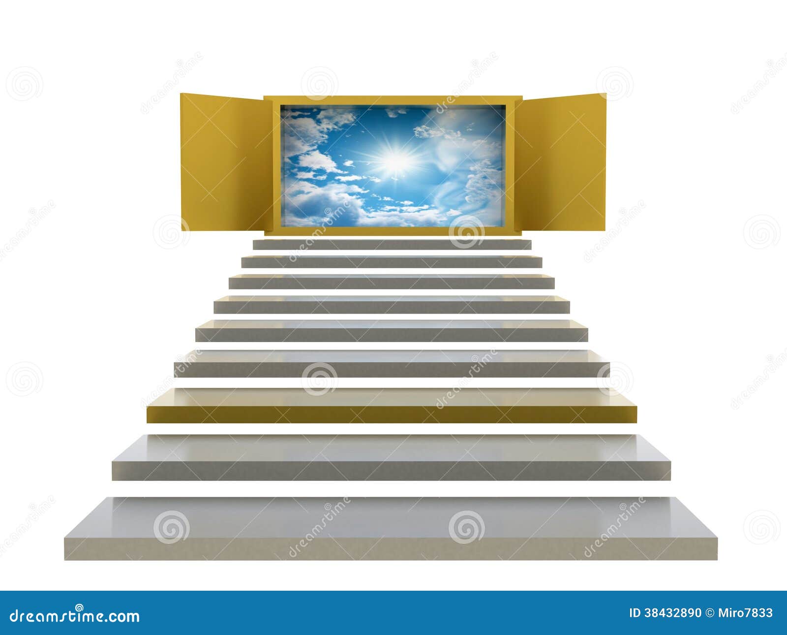 Abstract stairs background stock illustration. Illustration of concrete ...