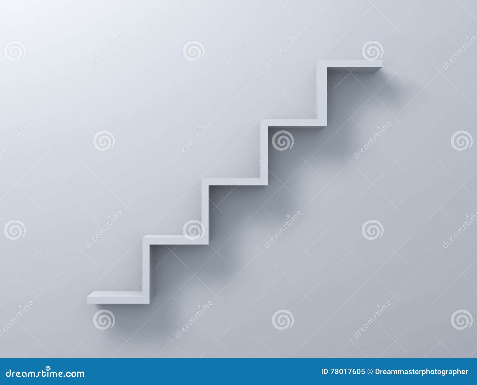 Abstract Stairs or Steps Concept on White Wall Background with Shadow ...