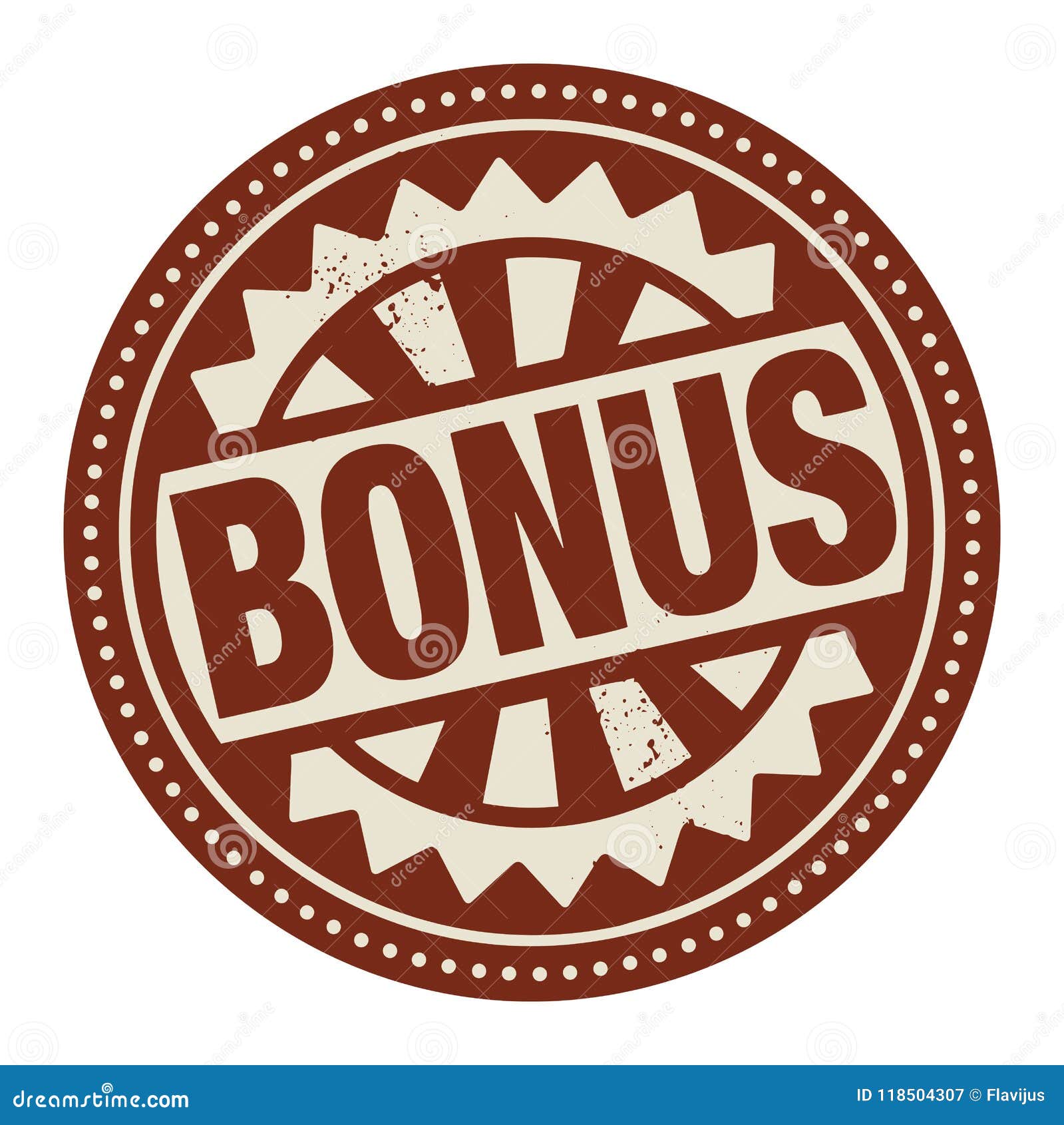 Abstract Stamp or Label with the Text Bonus Written Inside Stock Vector ...