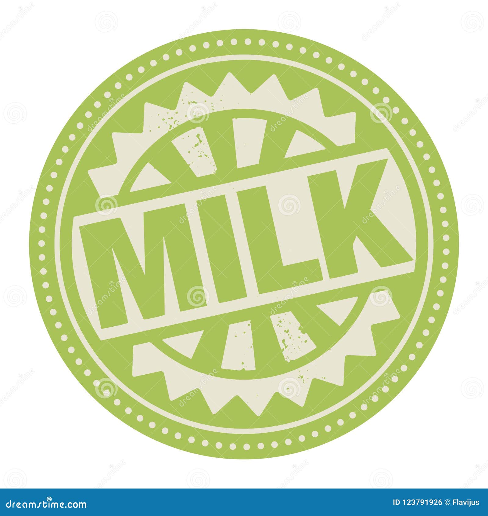 Abstract Stamp or Label with the Text Milk Written Inside Stock Vector ...