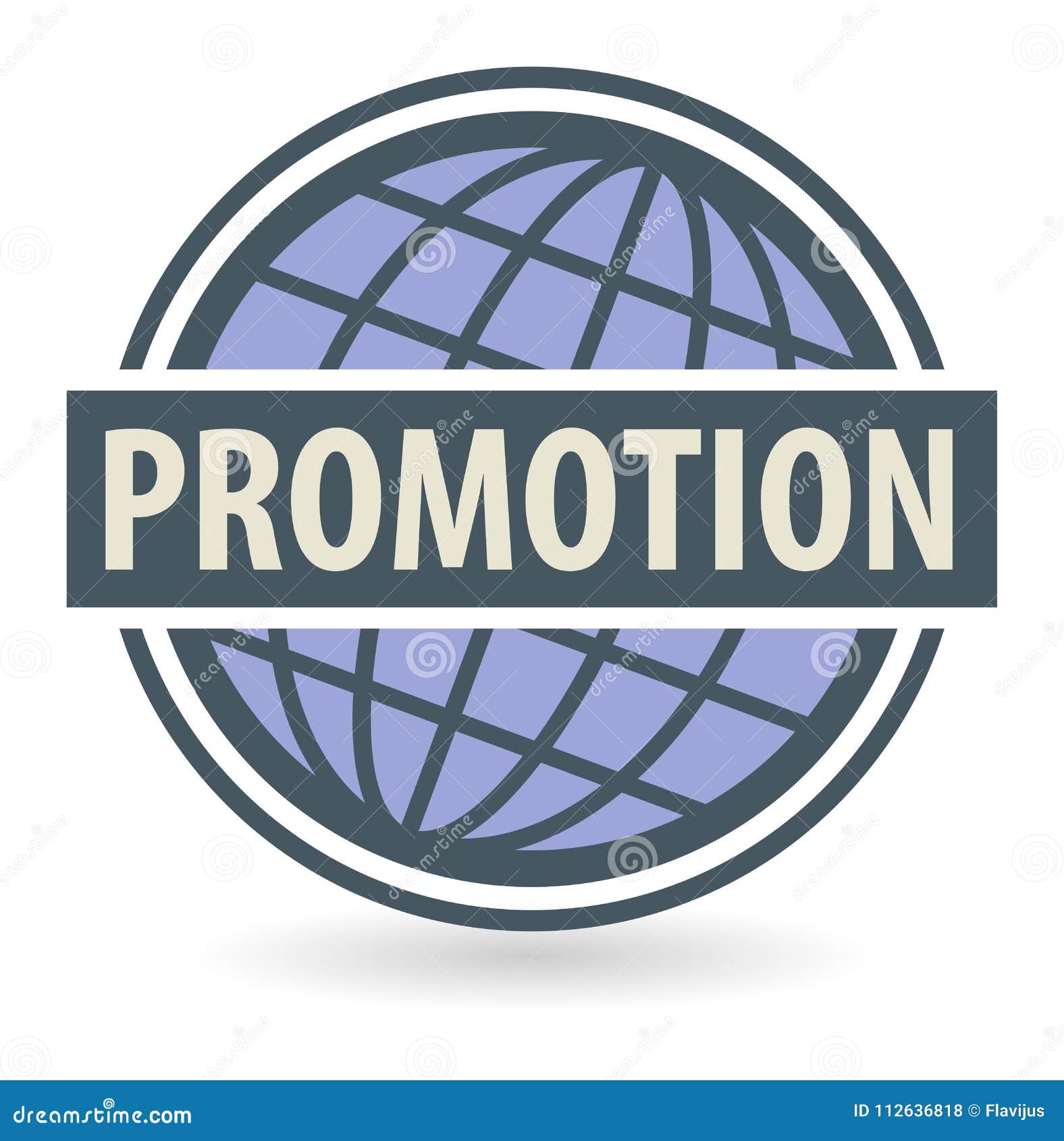 Abstract Stamp or Label with the Text Promotion Stock Vector ...