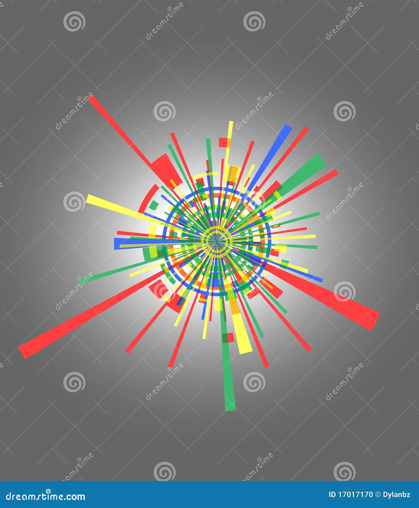 Abstract star stock vector. Illustration of bright, rainbow - 17017170