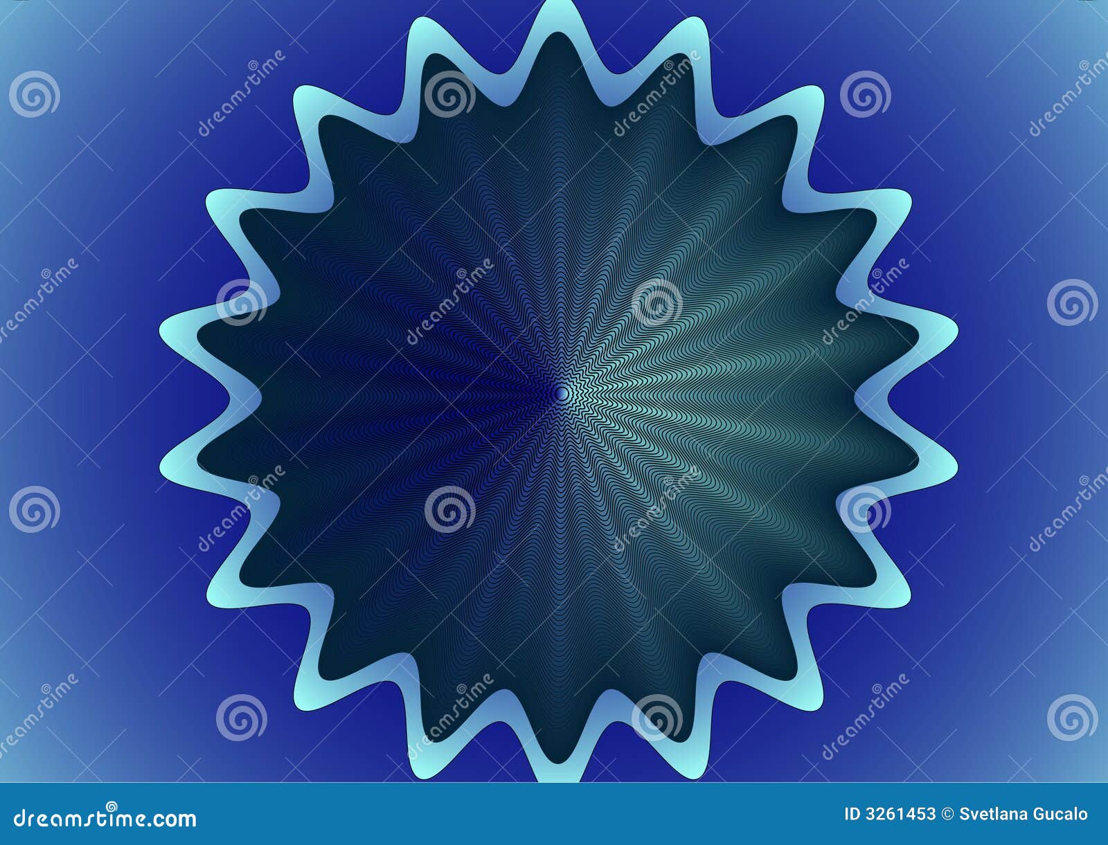 Abstract star stock vector. Illustration of circle, shape - 3261453