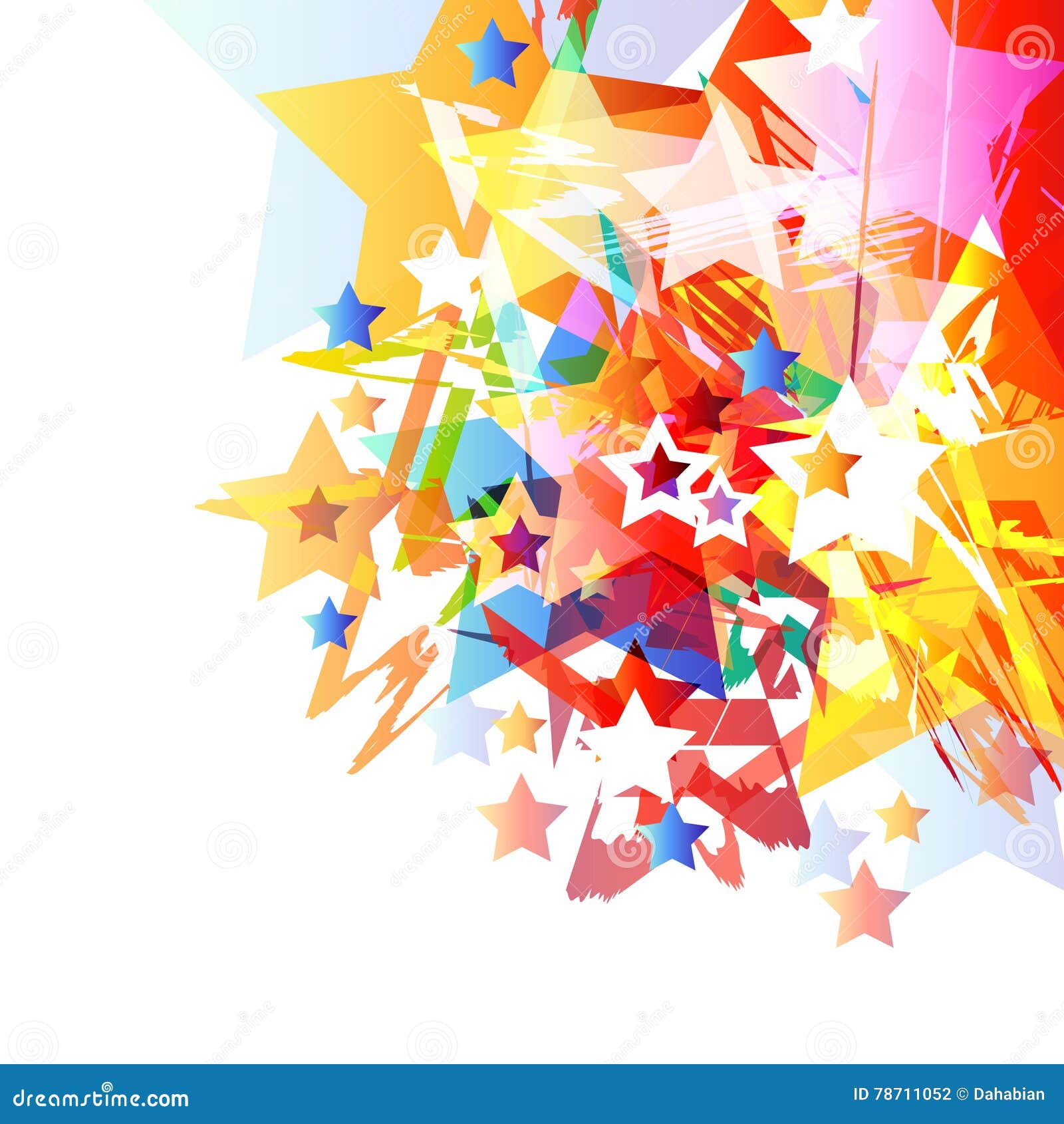 Abstract Star Background Vector Stock Vector - Illustration of banner ...