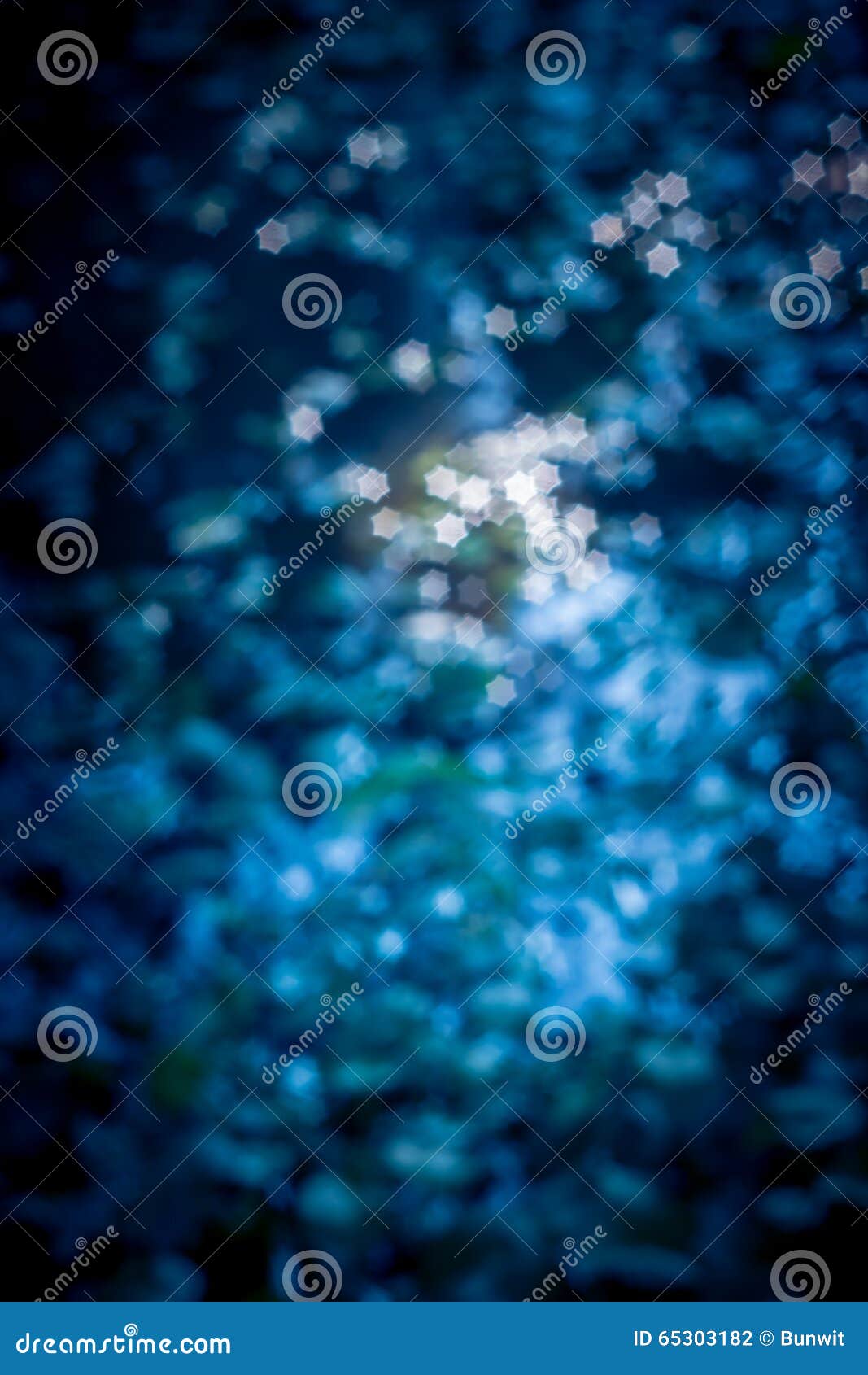 Abstract Star Bokeh with Blur Effect Background Stock Photo - Image of ...