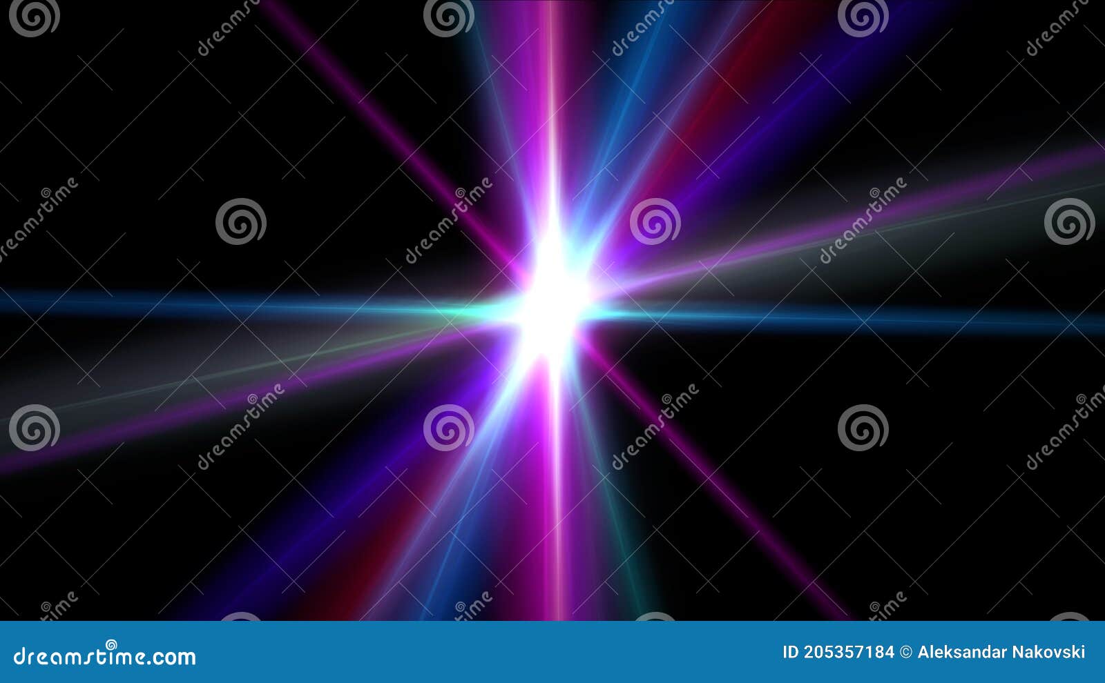 Abstract Star Burst Flash Laser Beam Illustration Stock Illustration ...