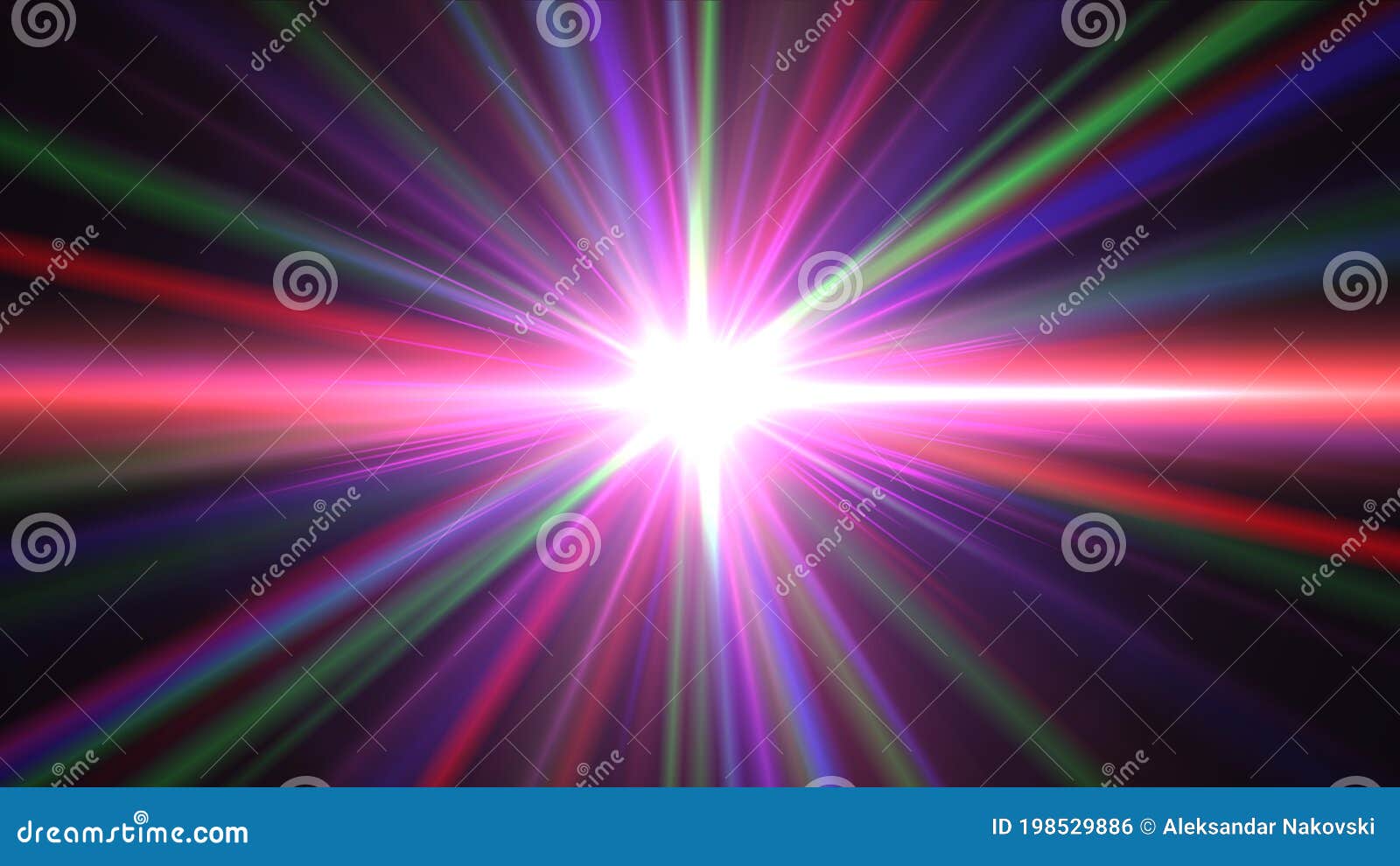 Abstract Star Burst Flash Laser Beam Illustration Stock Illustration ...