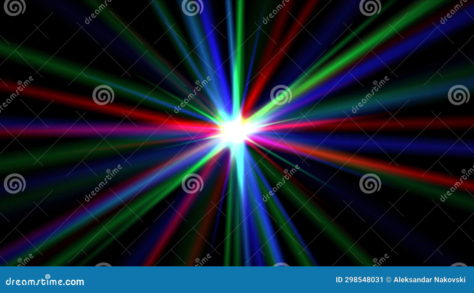 Abstract Star Burst Flash Laser Beam Illustration Stock Illustration ...
