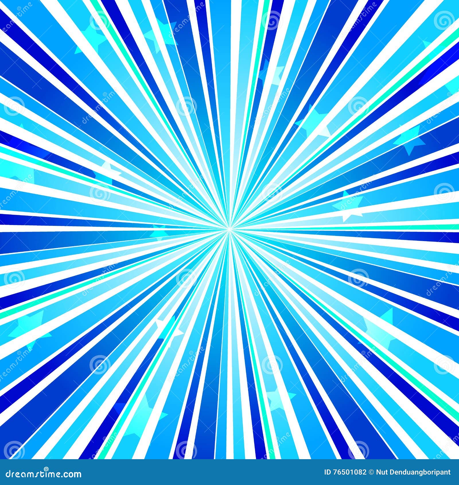Abstract Star Burst Ray Background Blue Stock Vector - Illustration of ...