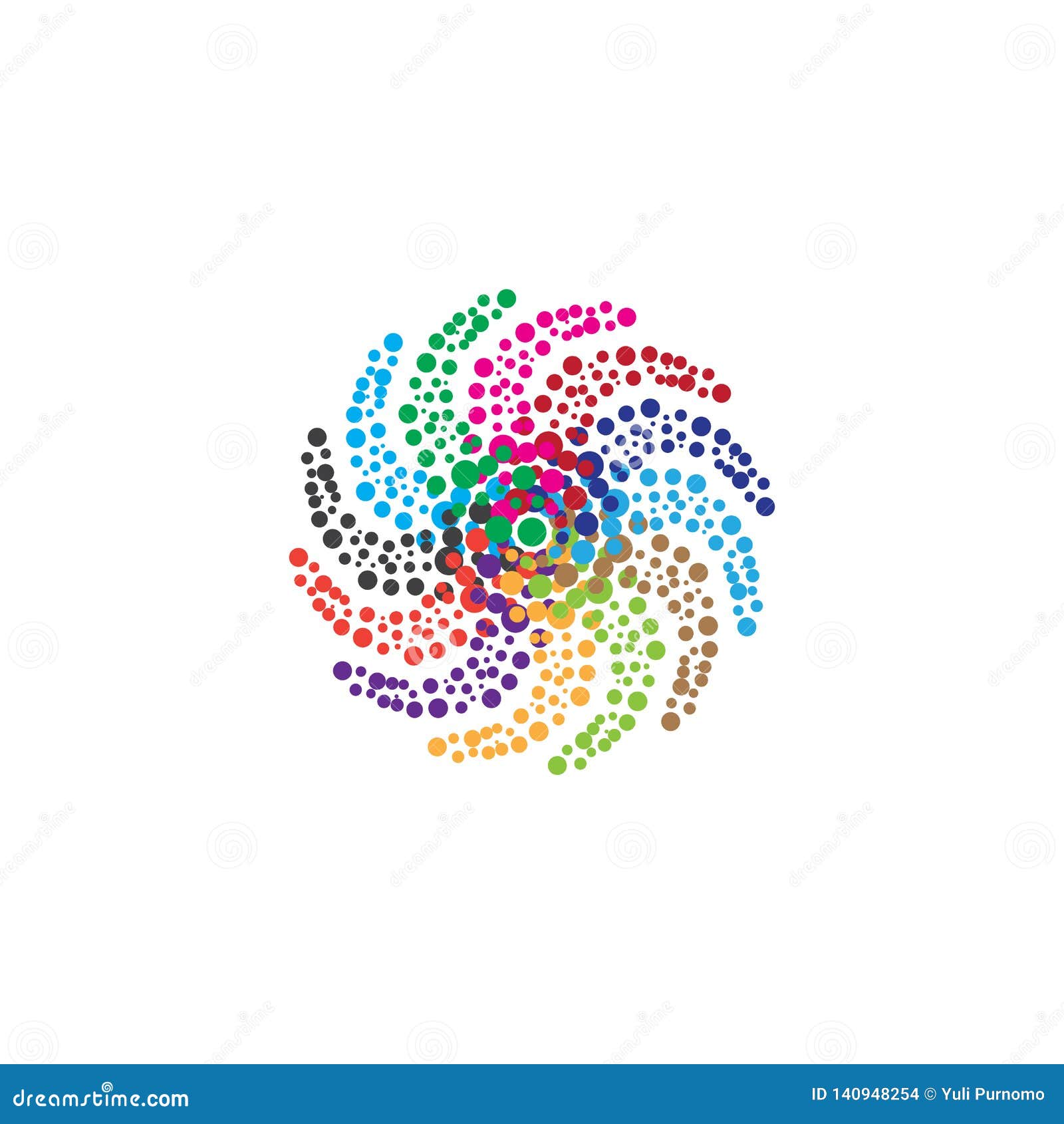 Abstract Star Shape Flower Vector Image Stock Illustration ...