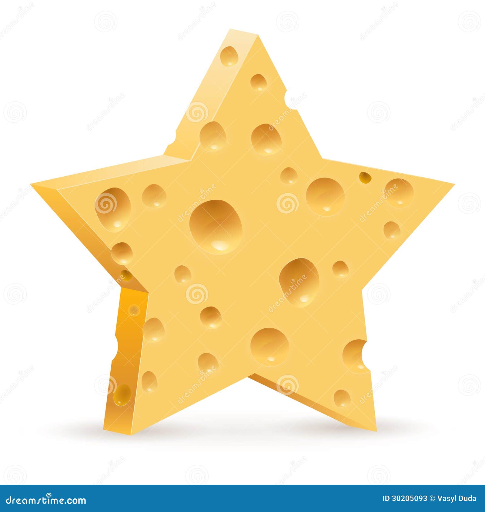 Cheese stock vector. Illustration of reflection, animation - 30205093