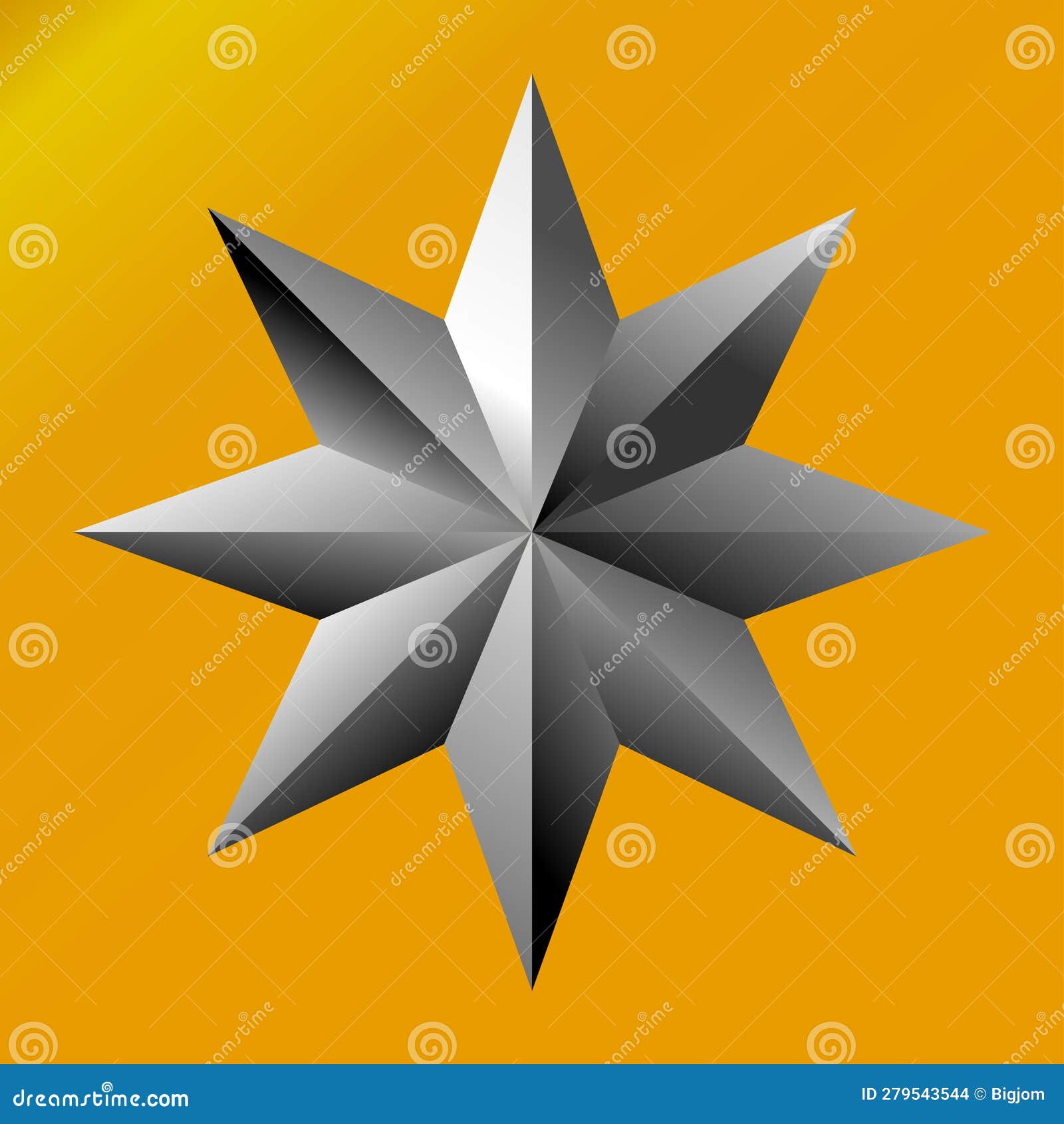 Abstract Star Icon. Vector Illustration Stock Vector - Illustration of ...