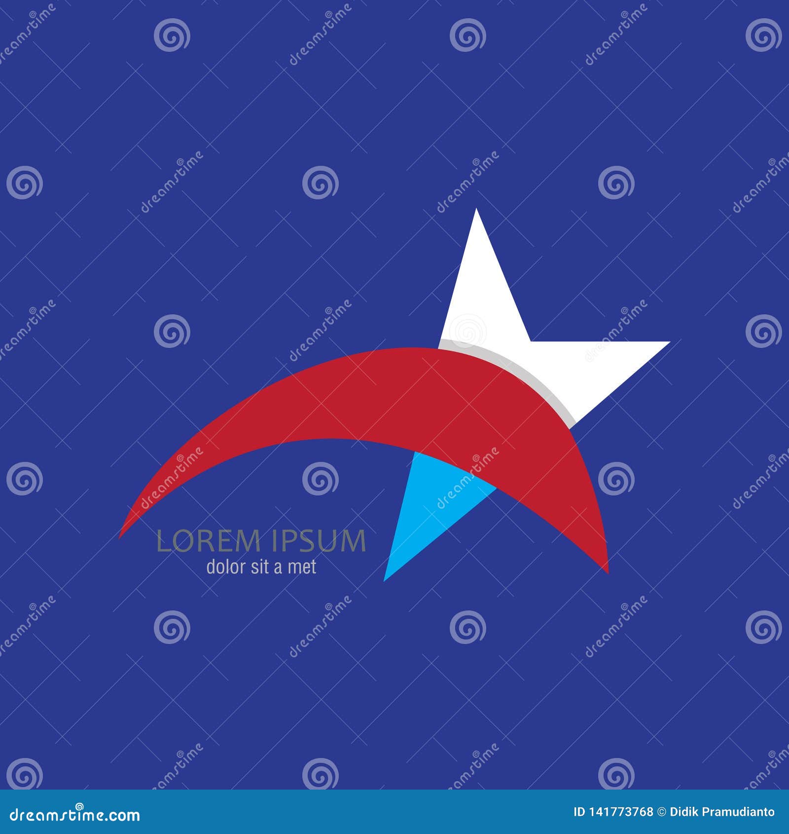 Abstract star logo stock vector. Illustration of creative - 141773768