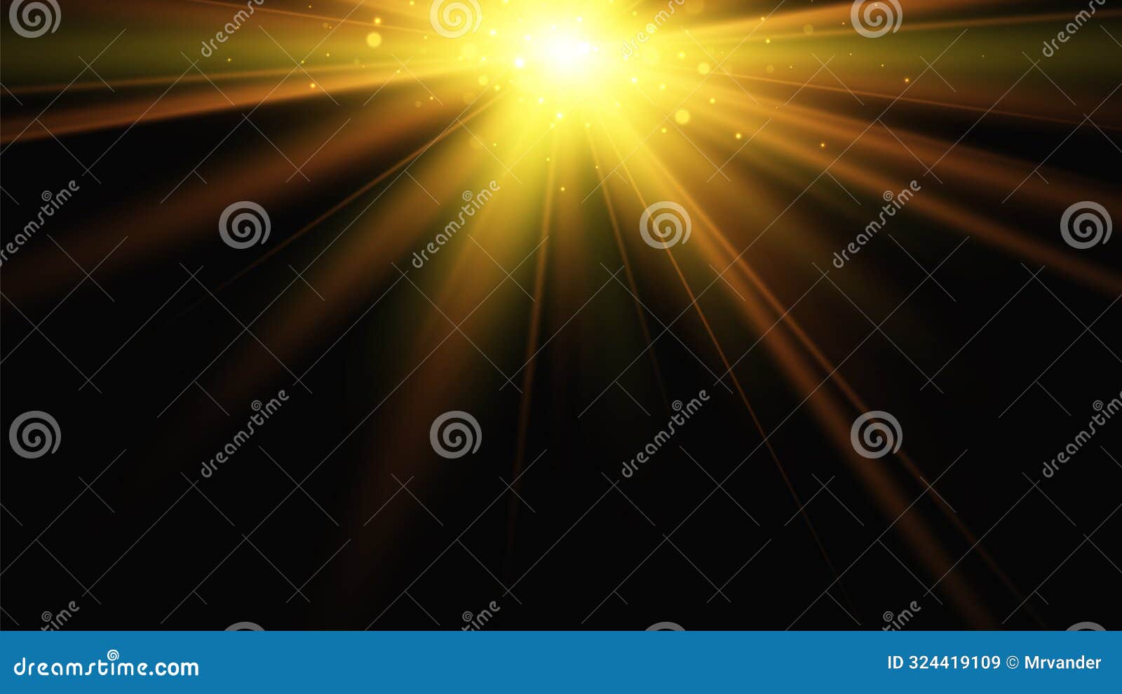 Abstract Star or Sun. Explosion Effect. Vector Background Stock Vector ...