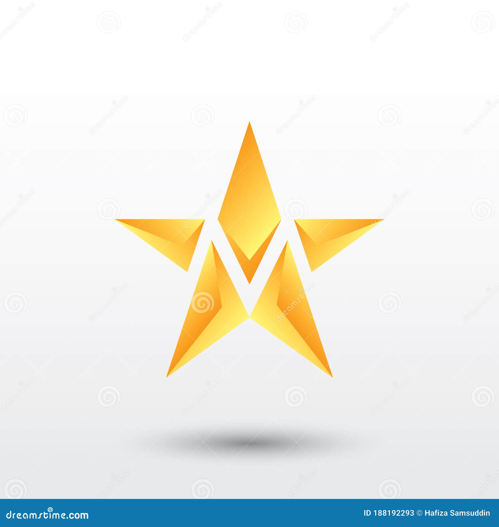 Abstract Star. Vector Illustration Decorative Design Stock Vector ...