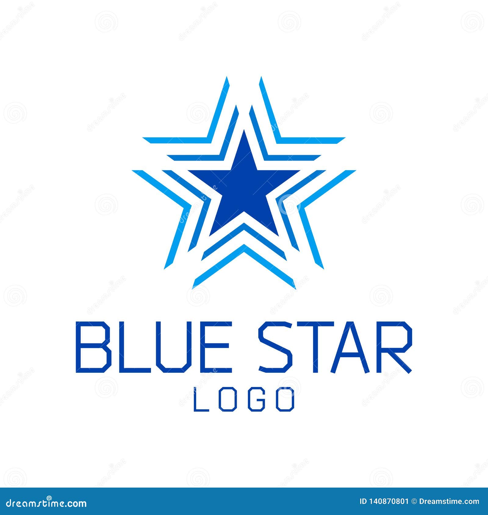 Abstract Star Vector Logo Template. Stock Vector - Illustration of logo ...