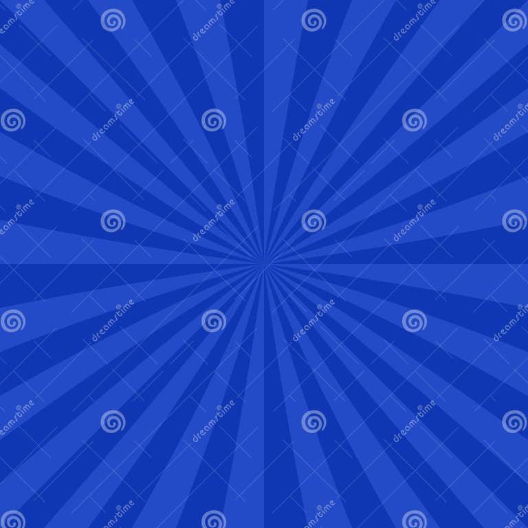Abstract Starburst Background From Radial Stripes Stock Vector