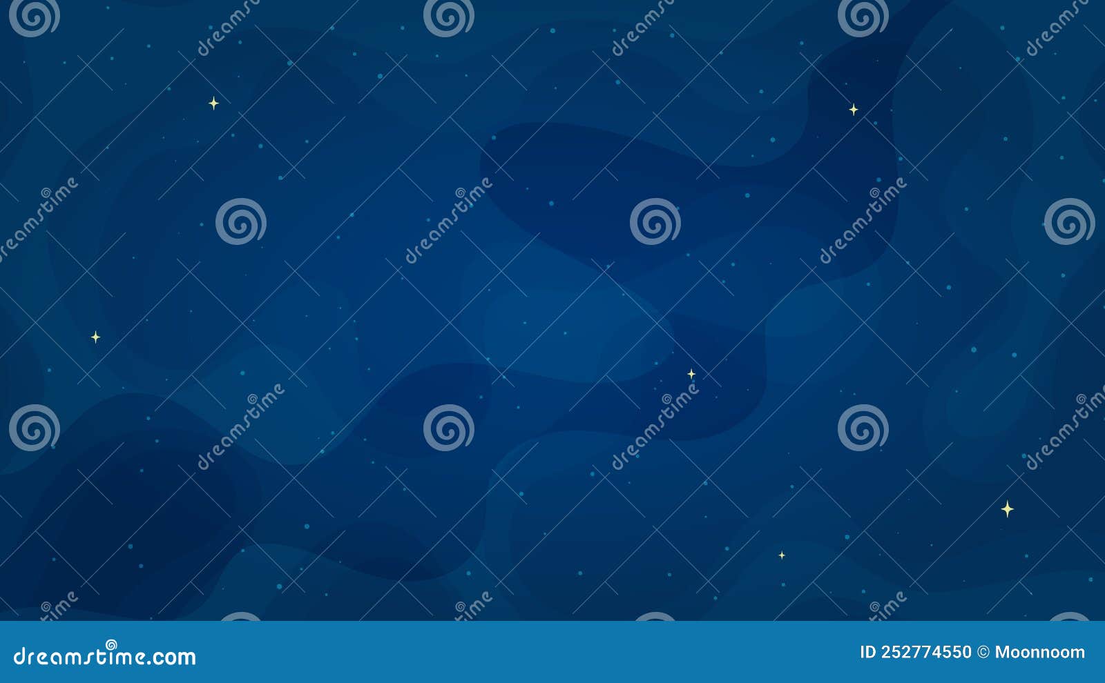 Abstract Starlight Horizontal Universe Background Stock Vector ...