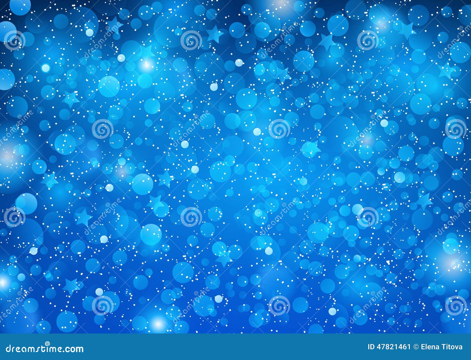 Abstract Starry Blue Background Stock Vector - Illustration of ...