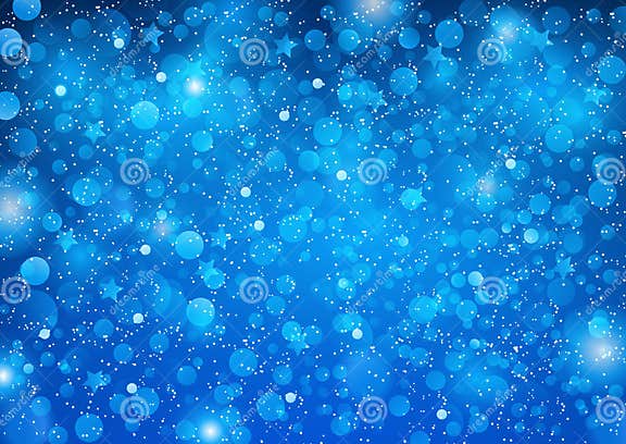 Abstract Starry Blue Background Stock Vector - Illustration of ...