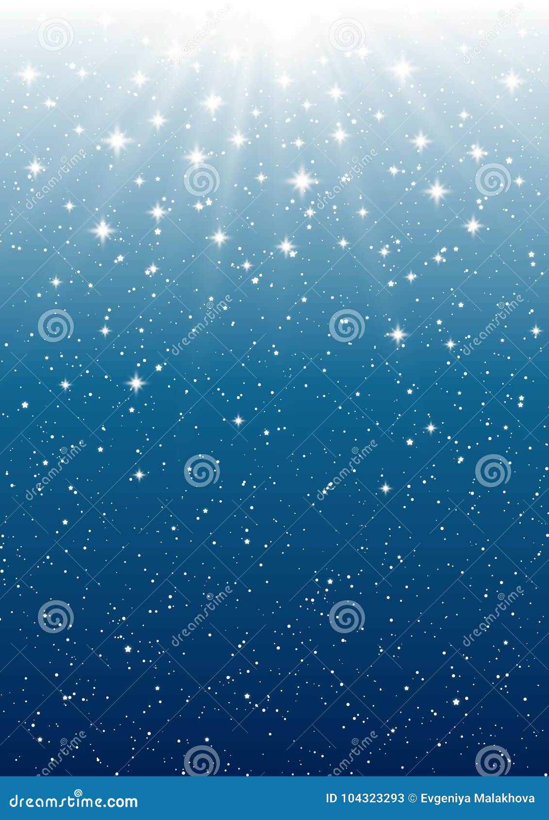 Abstract Starry Lights Vertical Background Stock Illustration ...