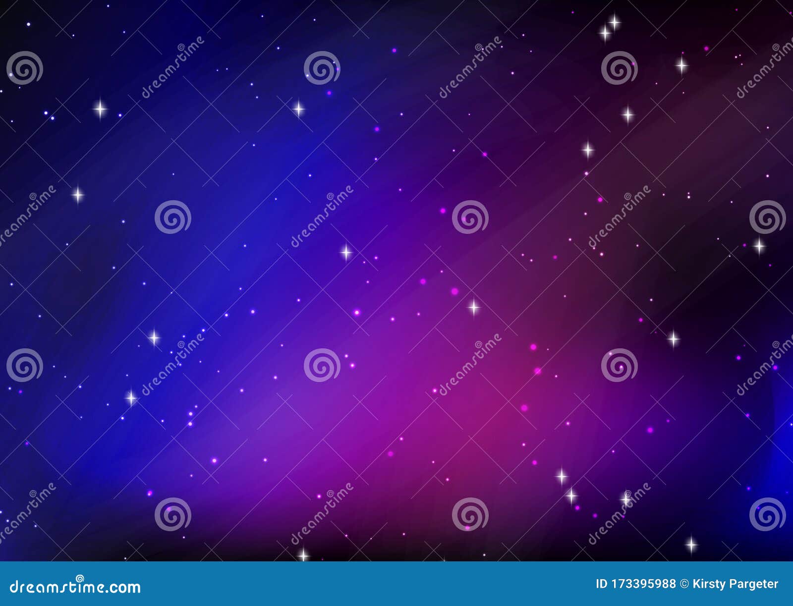 Abstract Starry Night Sky Design Stock Illustration - Illustration of ...