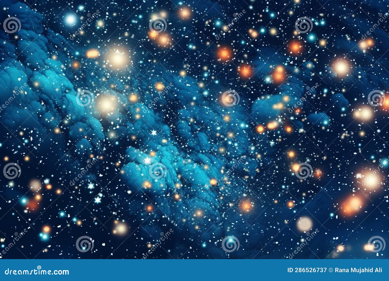Abstract Stars Background, Generative AI Stock Image - Image of color ...