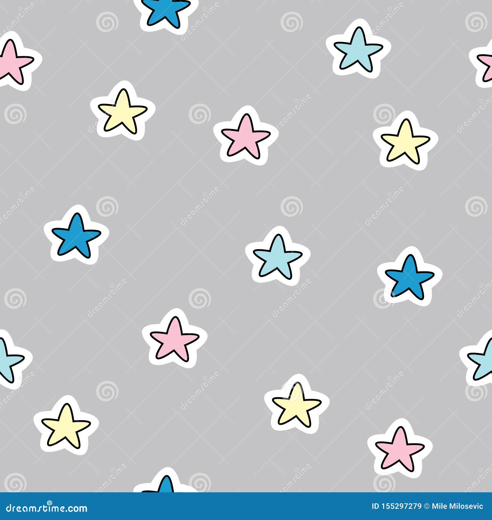 Abstract Stars Pattern Background, Vector Graphic Illustration. Stock ...