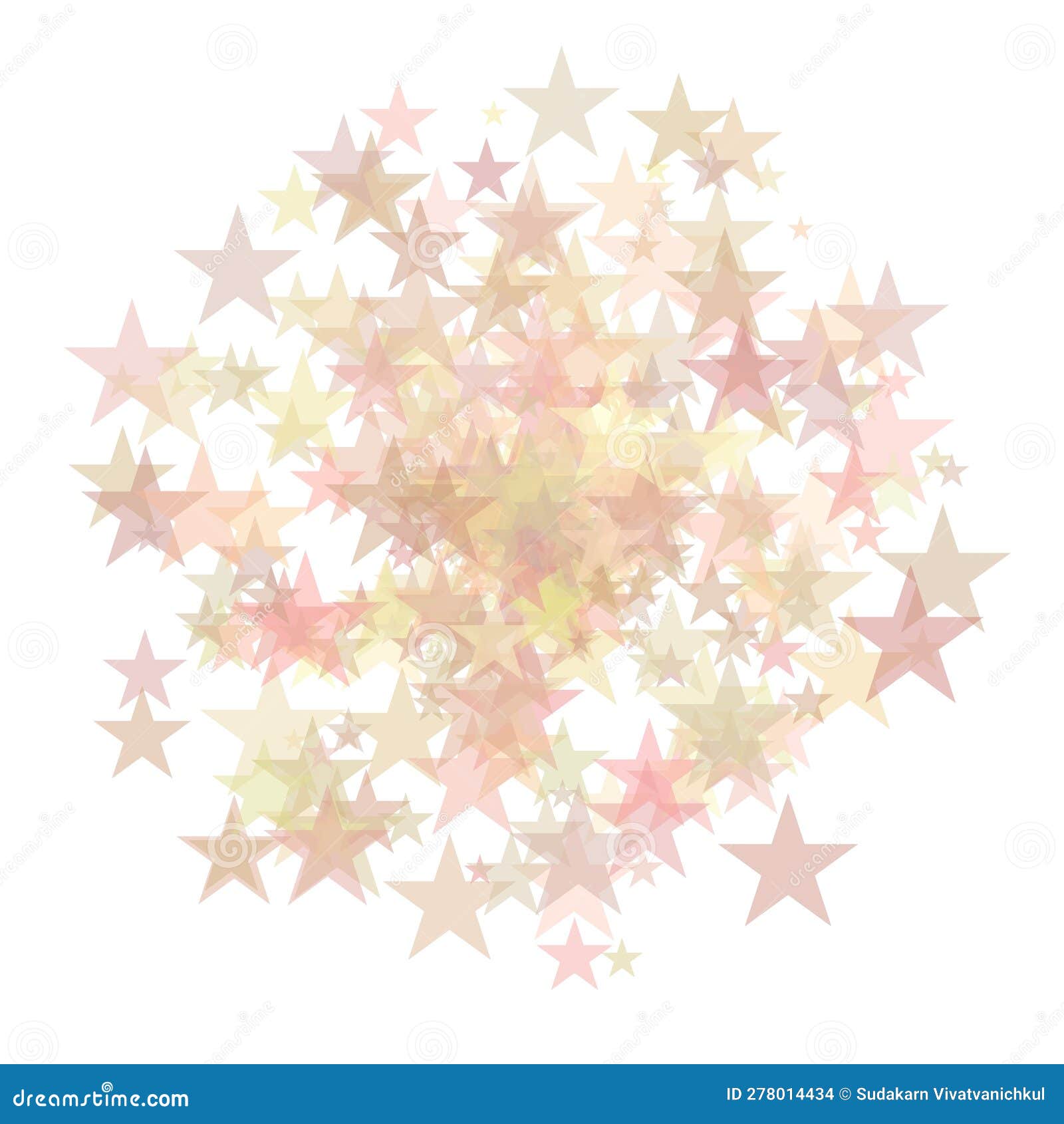Abstract Stars Random Background. Stock Photo - Illustration of ...