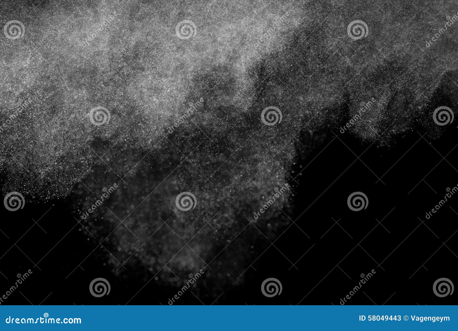 Abstract Steam on a Black Background. Stock Image - Image of shape ...