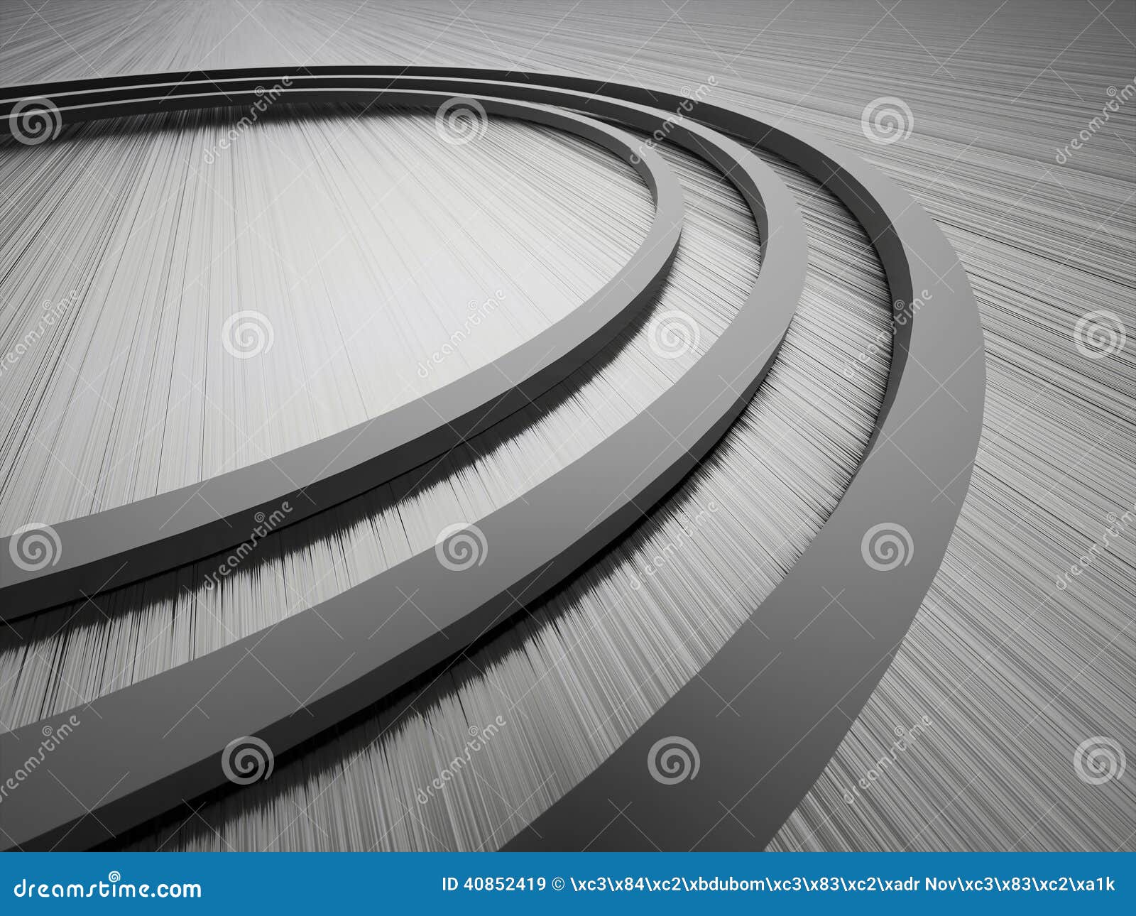 Abstract Steel Circle Concept Stock Illustration - Illustration of ...