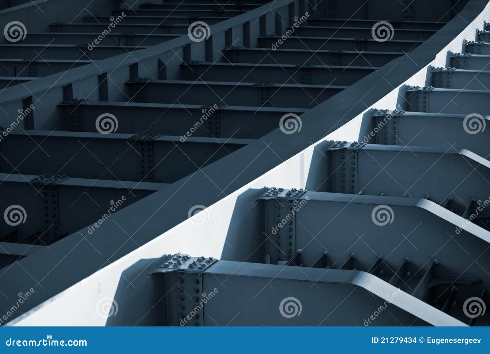 An Abstract Steel Construction Stock Photo - Image of futuristic ...