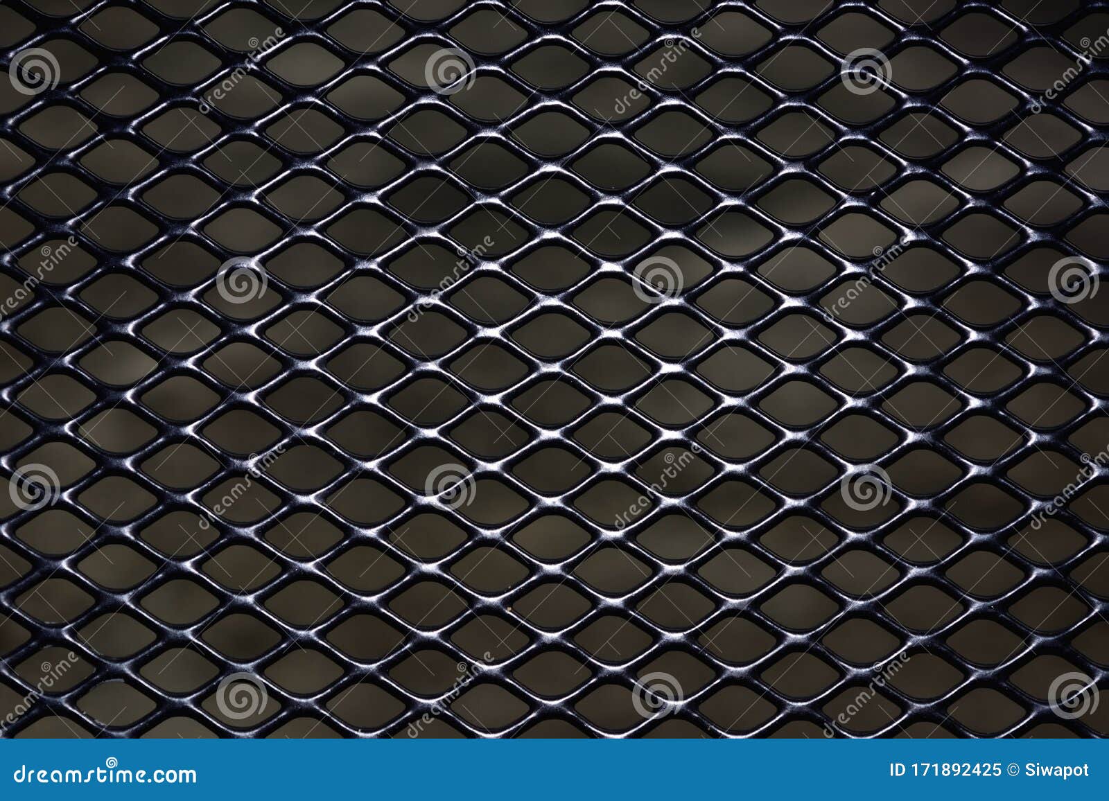 Abstract Steel or Metal Textured Pattern with Square Cells Stock Image ...