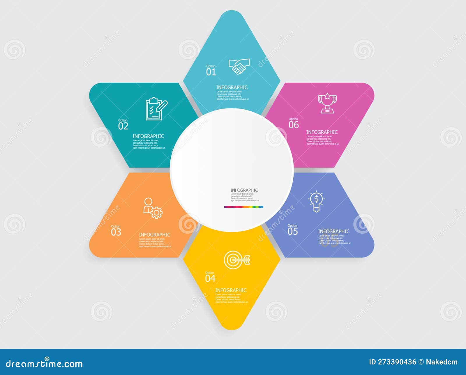 Abstract Steps Timeline Infographic Element Report Background Stock ...