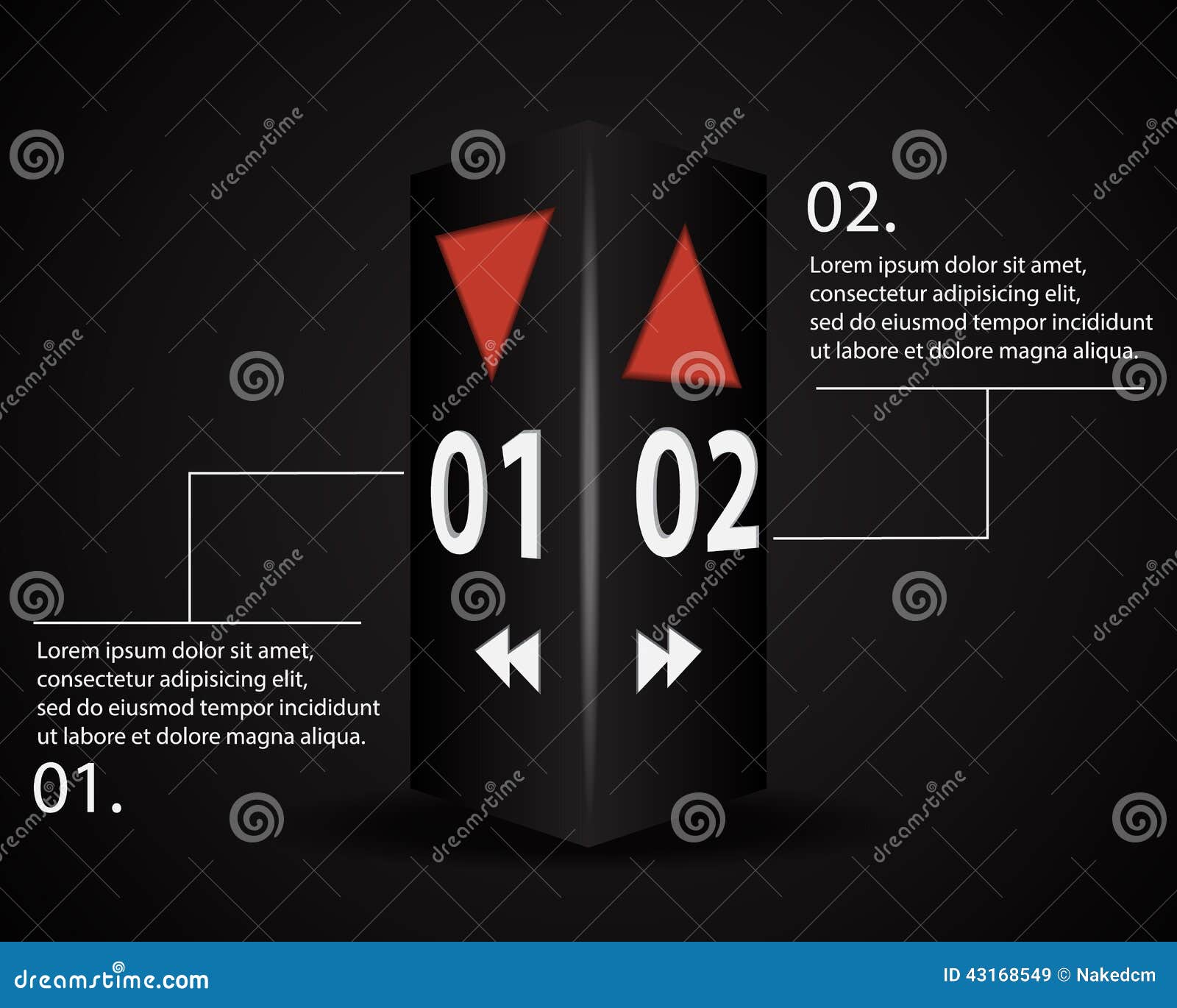 Abstract Stick Infographic stock vector. Illustration of background ...