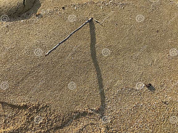 Abstract stick shadow stock photo. Image of shadow, sand - 169786680