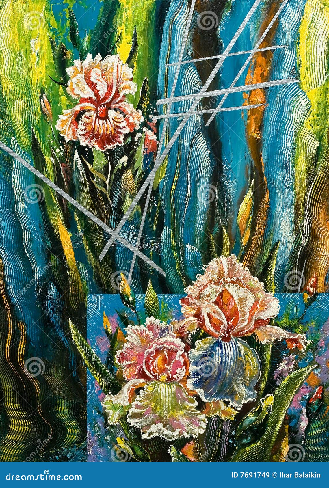 Abstract still-life stock illustration. Illustration of life - 7691749