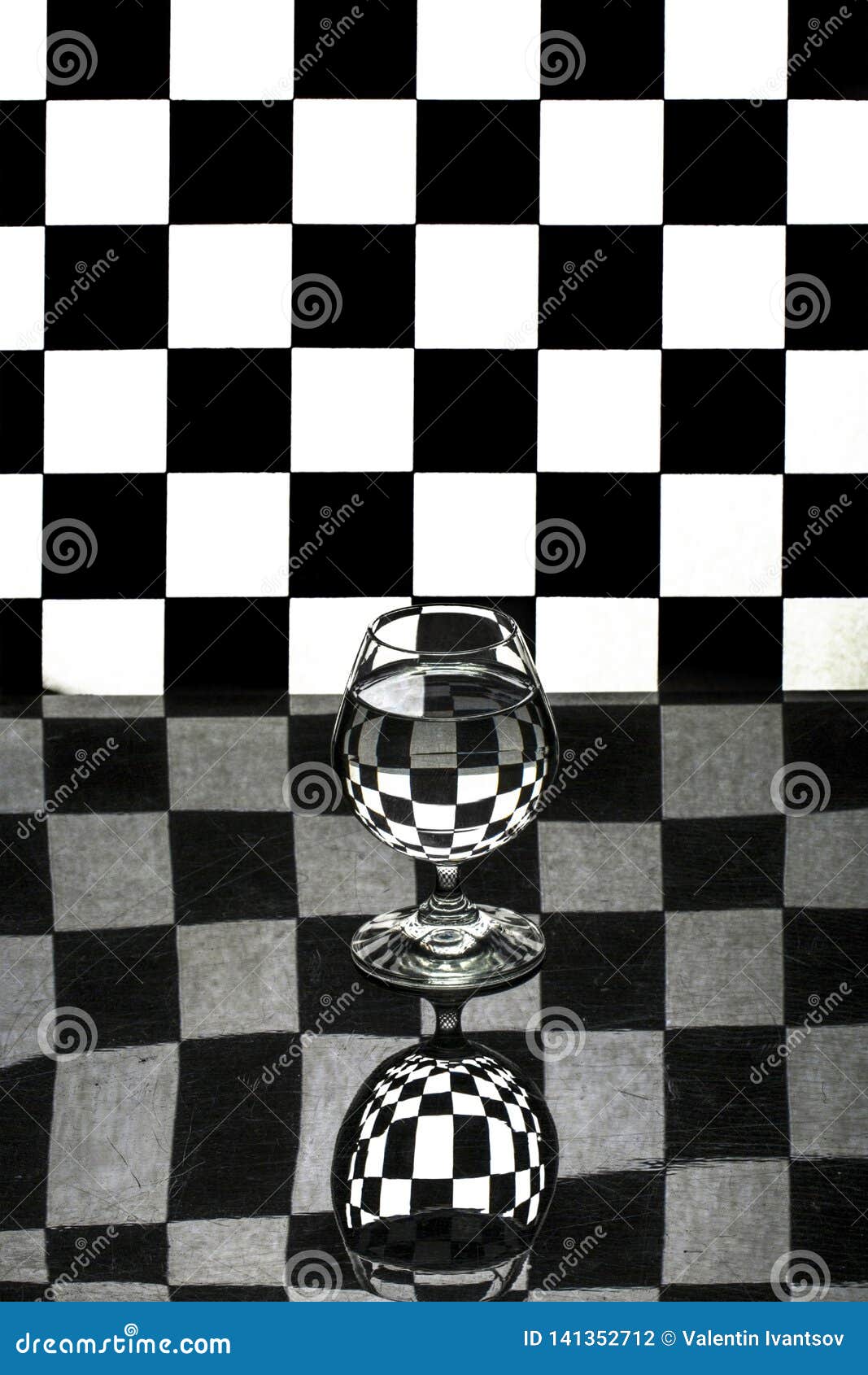 Abstract Still Life with a Glass Stock Photo - Image of background ...