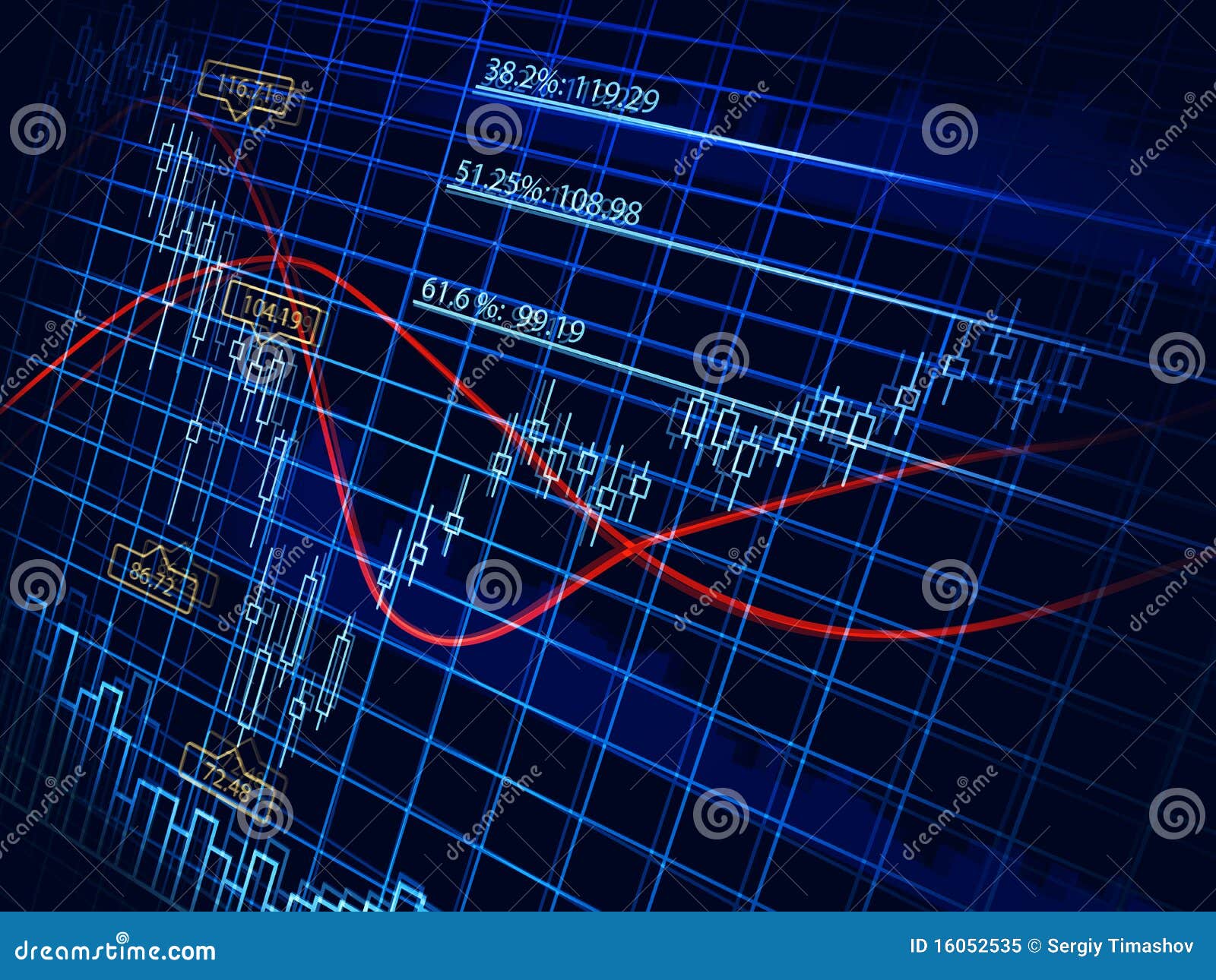 Abstract stock diagram stock illustration. Illustration of data - 16052535
