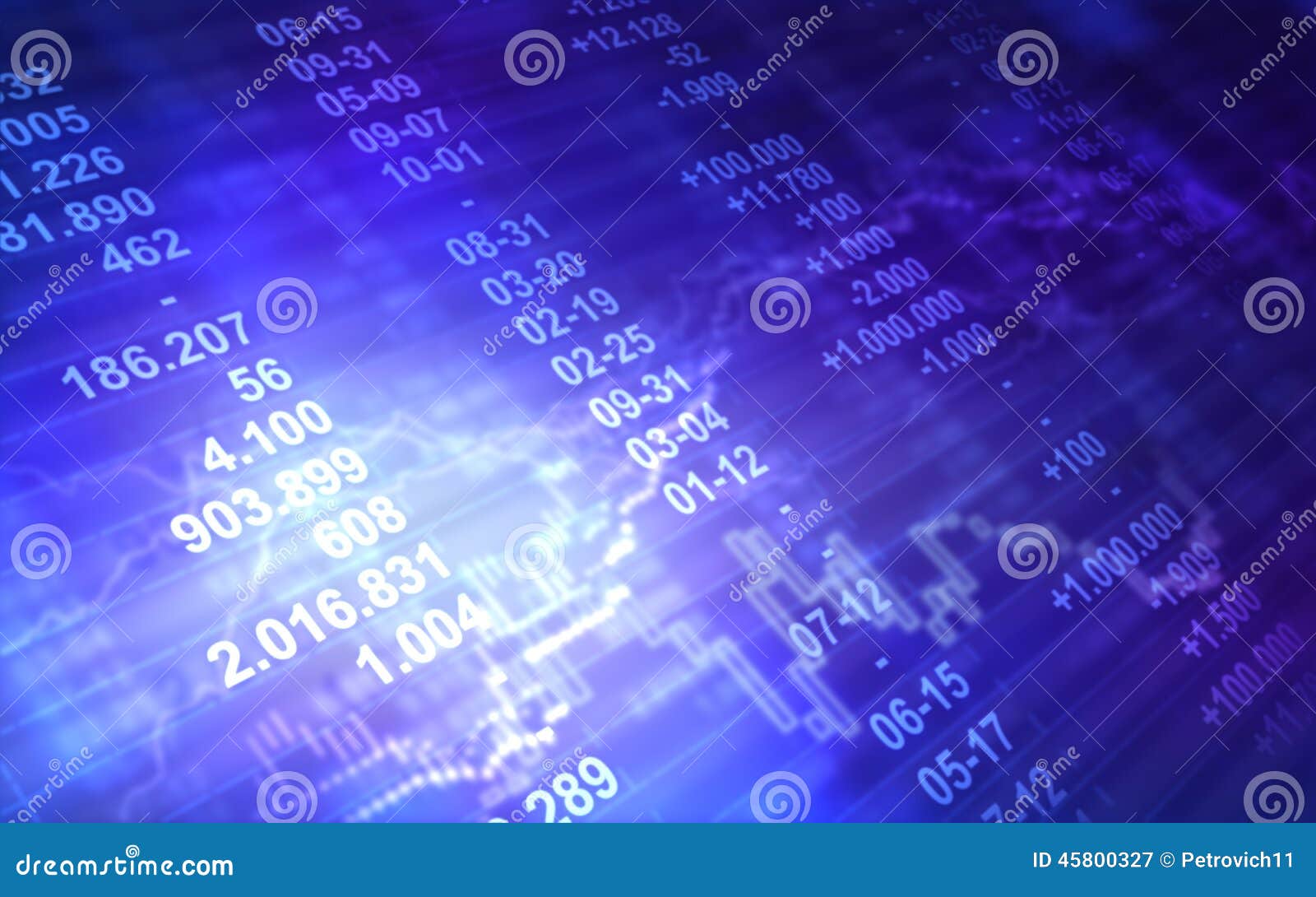 Abstract stock market stock illustration. Illustration of graph - 45800327