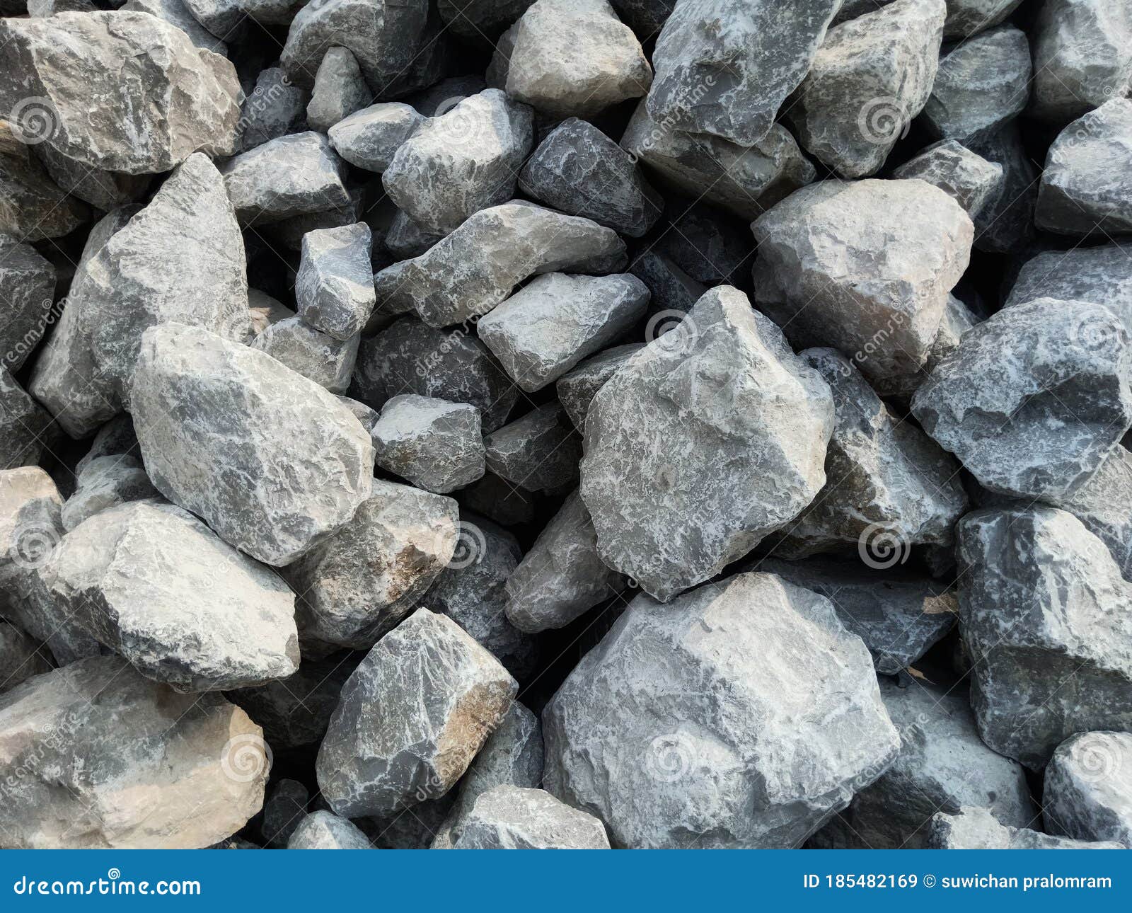 Abstract Stone in Construction Used in Slope Protection Against Soil ...