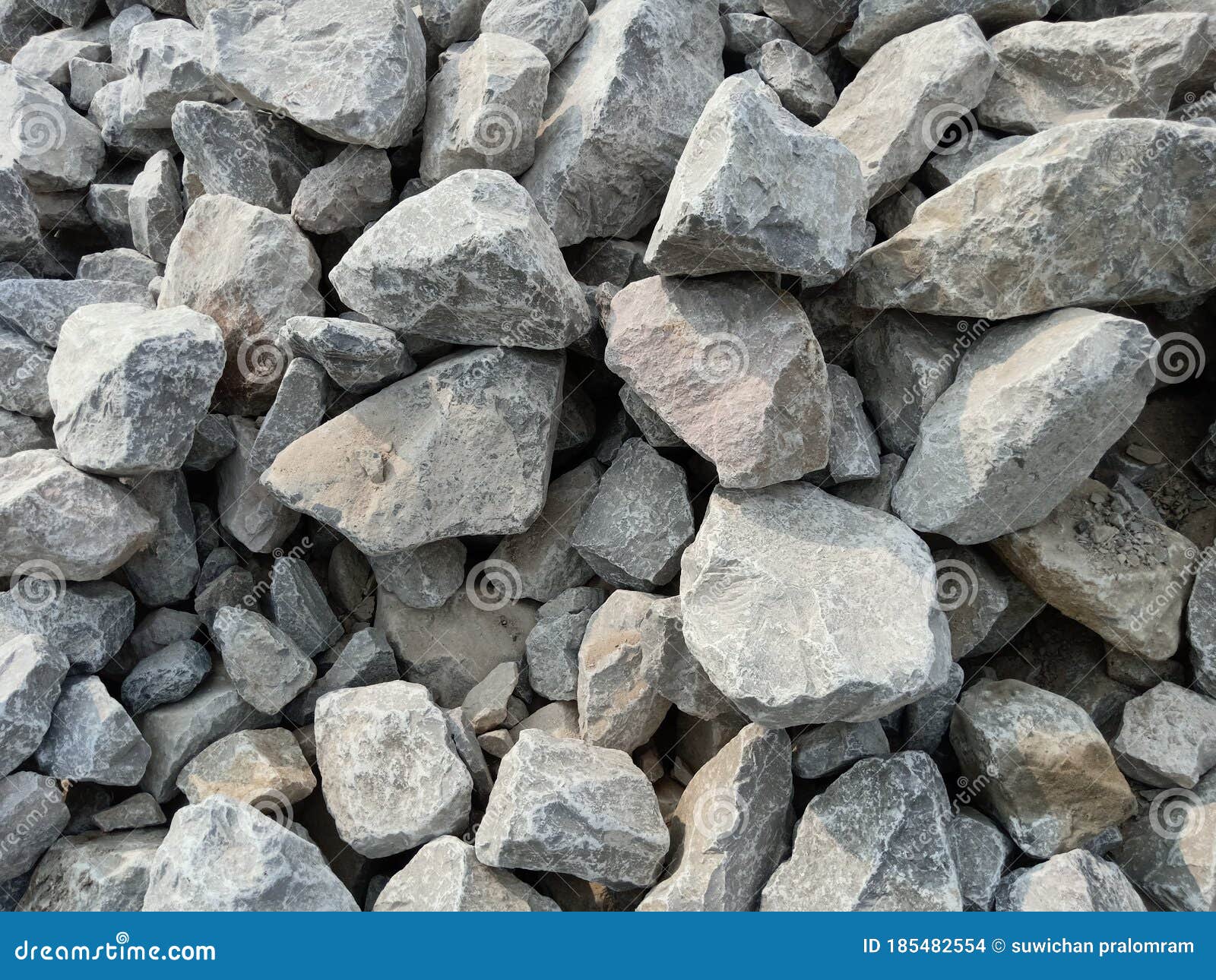 Abstract Stone in Construction Used in Slope Protection Against Soil ...