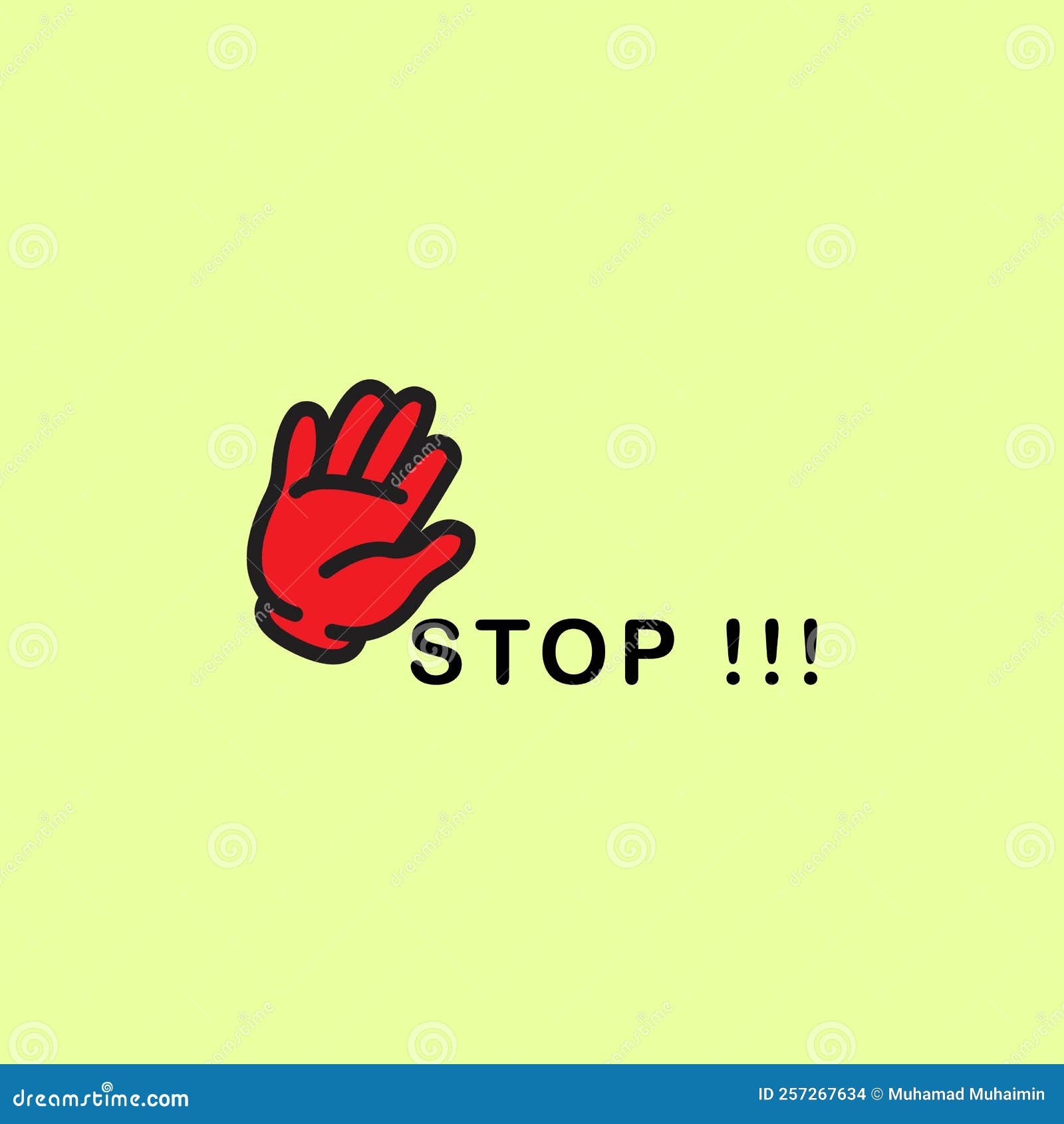 Abstract Stop Warning Logo Icon Stock Vector - Illustration of logo ...