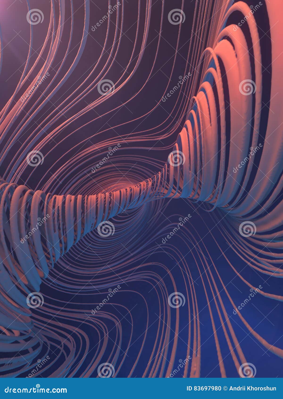Abstract Streaks Effect Background. 3d Rendering Stock Illustration ...