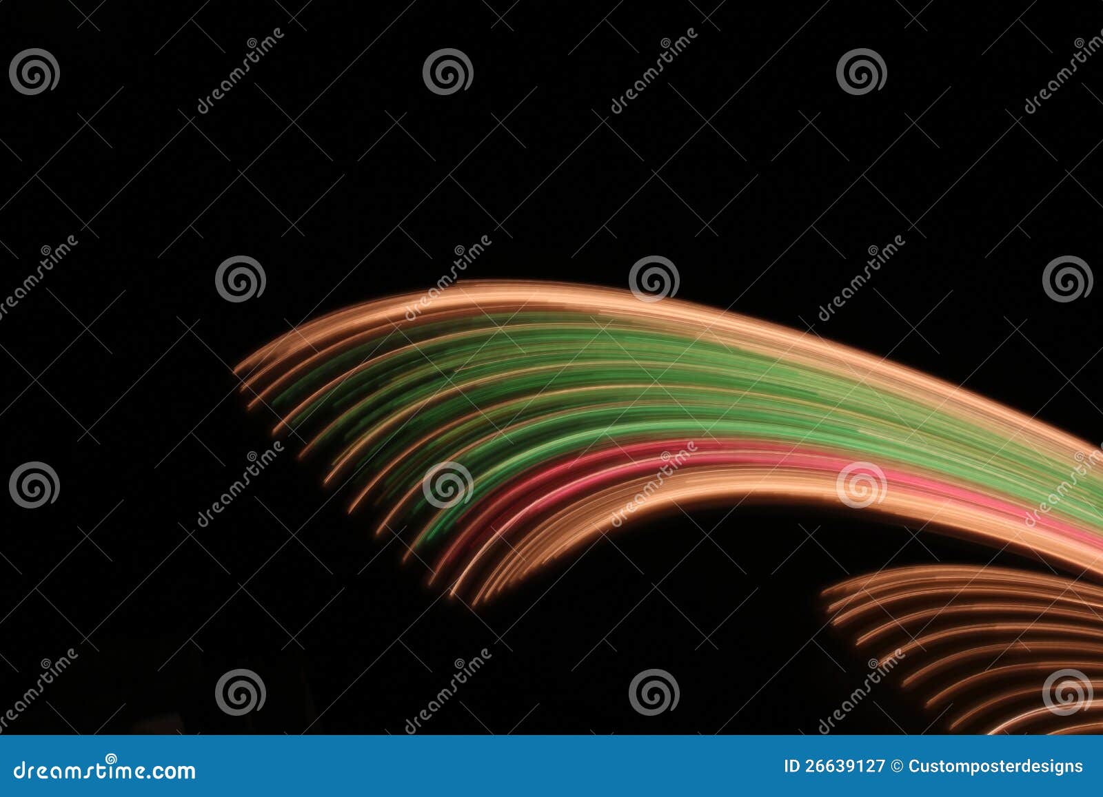 Abstract Streaming Colors of Lights Stock Image - Image of lights ...