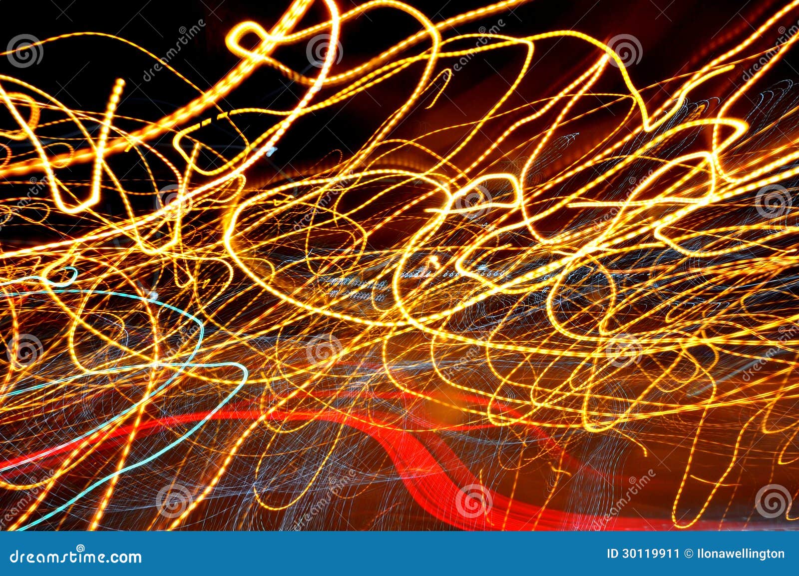 Abstract Street Lights Stock Image | CartoonDealer.com #30119911