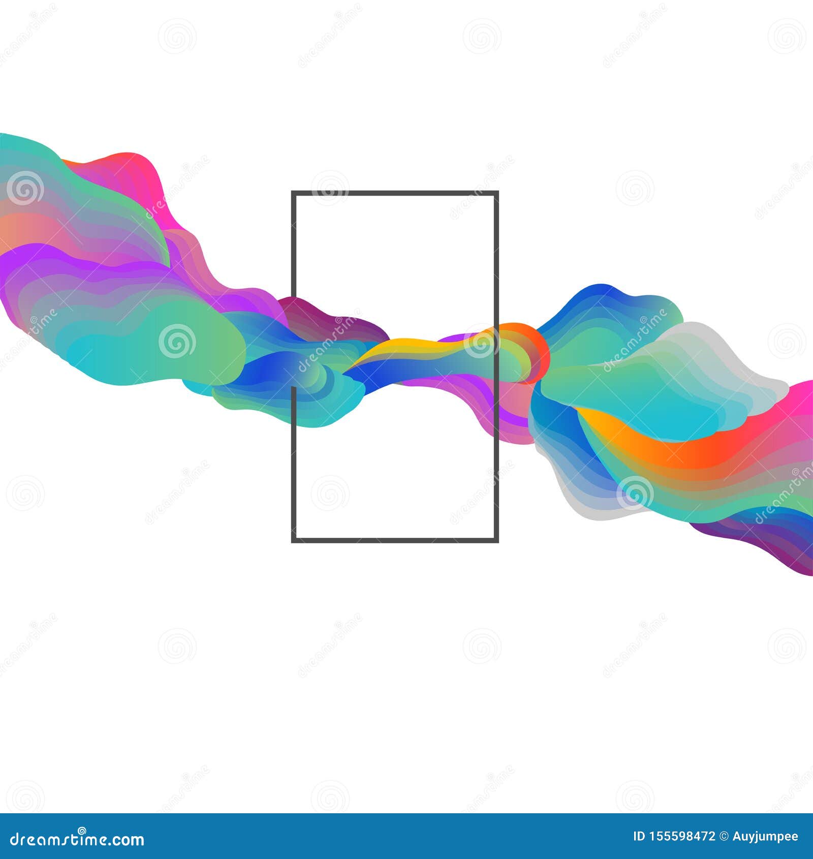 Abstract Strip Background With Blue Color Stock Photo | CartoonDealer ...