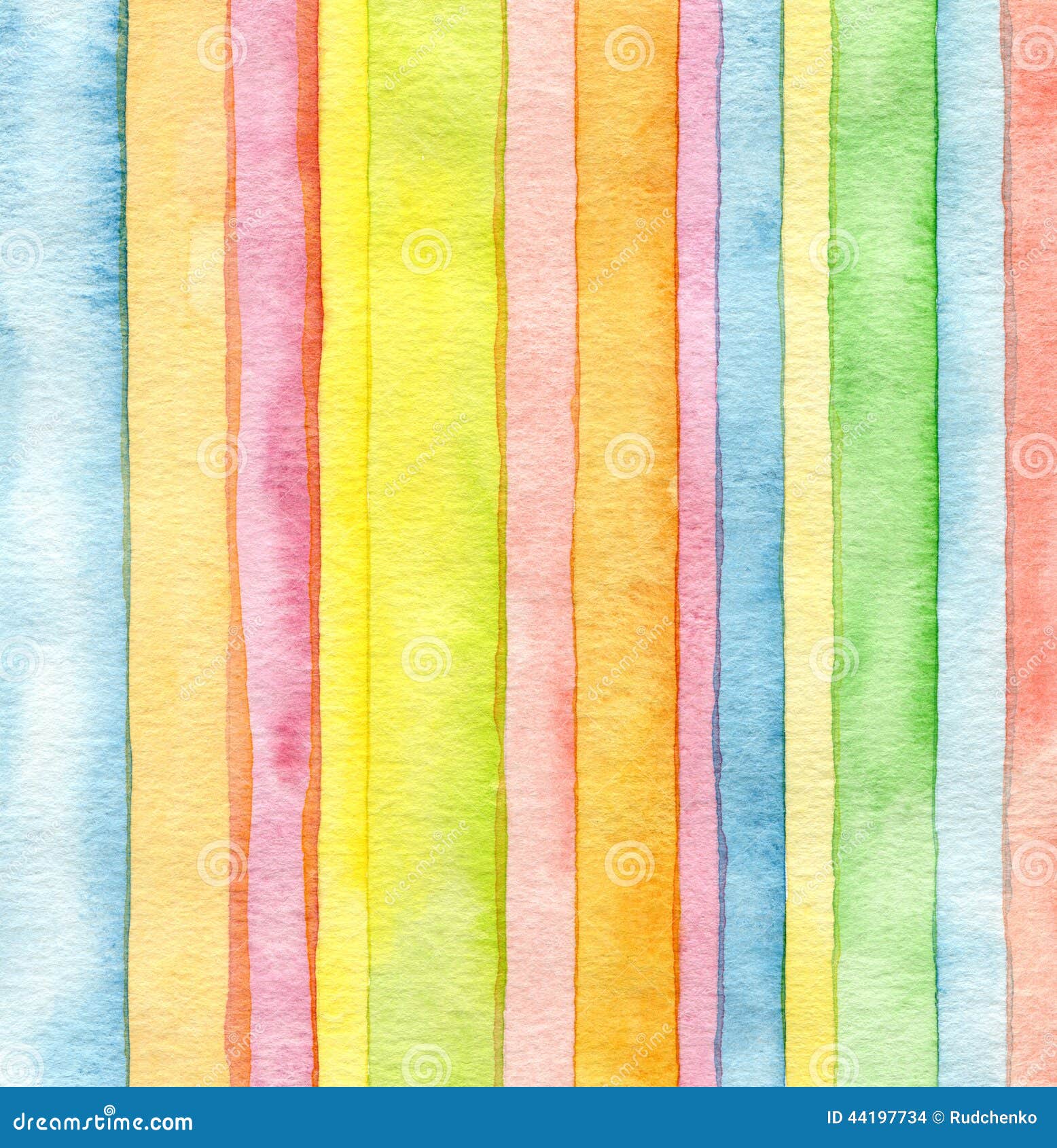 Abstract Strip Watercolor Painted Background. Stock Photo - Image of ...